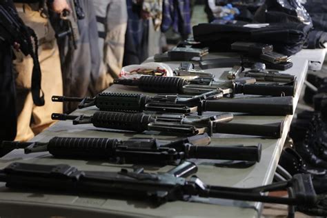 Miles de armas decomisadas serán destruidas en los próximos días