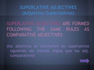 Comparative And Superlative Adjectives For Blog PPT