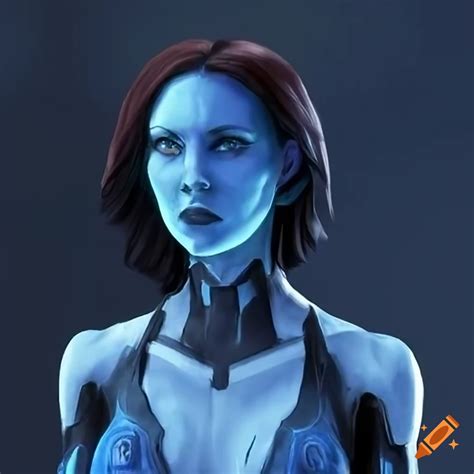 Cortana From The Halo Game Series