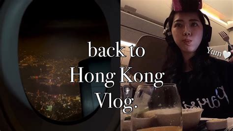 Eng 드디어 휴직 끝 홍콩으로 돌아가는 외항사 승무원 vlog ICN HKG Cathay Pacific Business