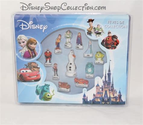 Coffret fèves de collection DISNEY 11 fèves en porcelaine dont 1 fi