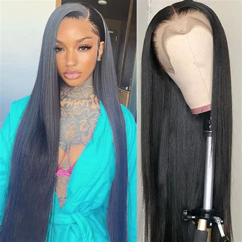 Straight Lace Front Wigs Human Hair 13x4 Hd Lace Frontal Wigs Human