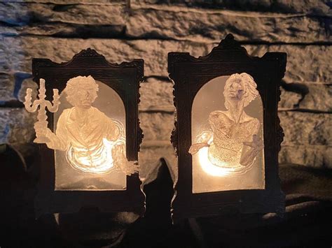 Gentleman Ghost In The Mirror Nightlight Etsy