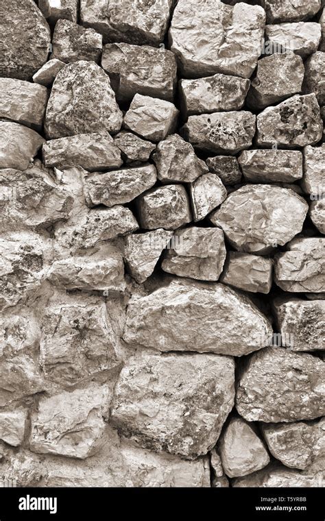 Texture Of Ancient Stone Wall Stock Photo Alamy