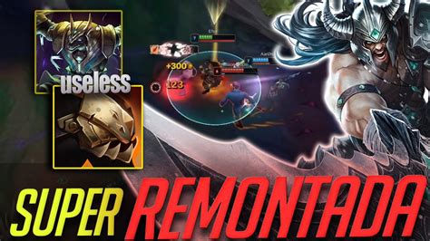 LA BUILD MAS ASQUEROSA DE TRYNDAMERE Remontada Epica LEAGUE OF