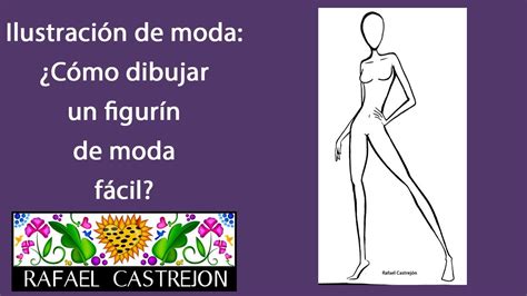 Cómo dibujar un figurin de moda fácil YouTube
