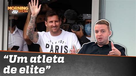 Messi Desembarca Em Paris Para Assinar O PSG YouTube