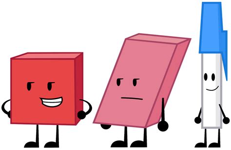 Blocky Eraser And Pen Are Here By Thisisgavinahhhhhh On Deviantart
