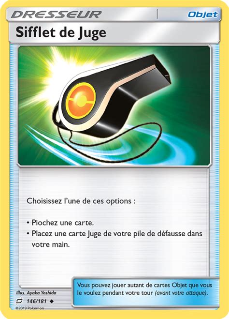 Sifflet de Juge Soleil et Lune Duo de Choc 146 Poképédia