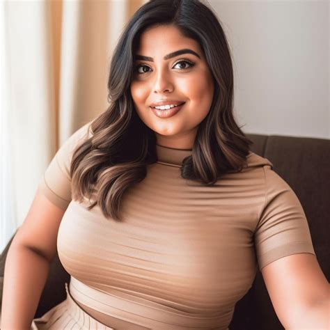 Photo Beautiful Woman Posing Curvy Women Premium Ai Generated Image