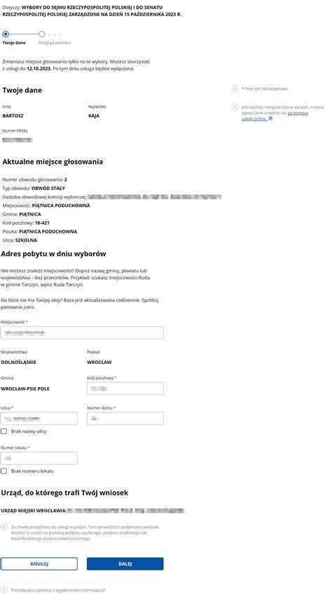 Jak Zmienic Miejsce Glosowania W Wyborach Image To U
