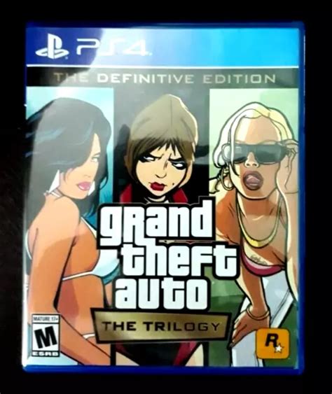 GRAND THEFT AUTO GTA The Trilogy Definitive Edition Sony PlayStation 4