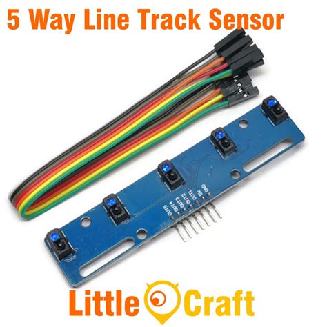 Way Tcrt Line Tracking Sensor Module