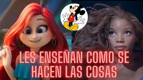 DREAMWORKS SE BURLA De DISNEY Hace Una MEJOR SIRENITA YouTube