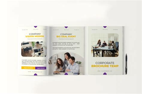 Modern Proposal Brochure Template Design Shack
