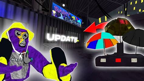 Gorilla Tag Rainy Day Flashback Update Youtube