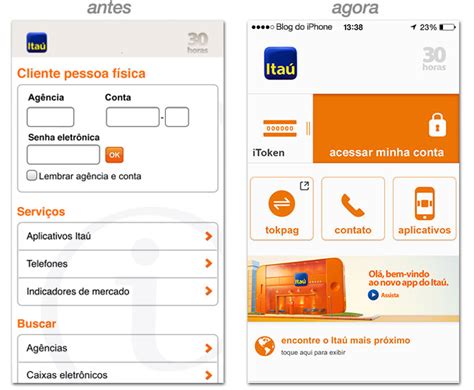 Itaú dá cara nova ao seu aplicativo para iPhone Blog do iPhone