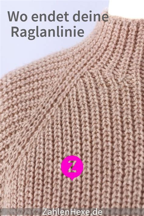 Raglanlinie Mit Zunahmen Stricken Pullover Stricken Anleitung