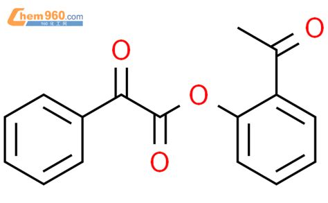 166538 12 1 Benzeneacetic acid α oxo 2 acetylphenyl esterCAS号 166538