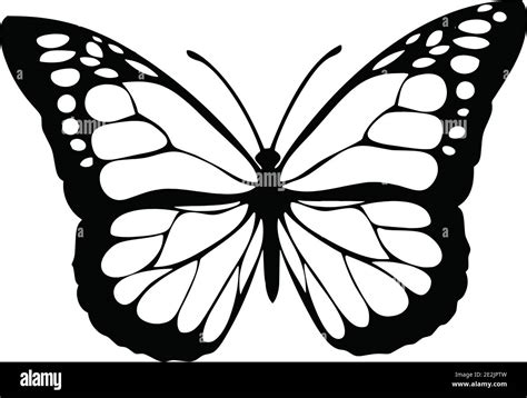 Butterfly Clip Art Black And White