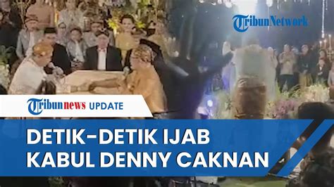 Detik Detik Ijab Kabul Denny Caknan Nikahi Bella Bonita Langsung