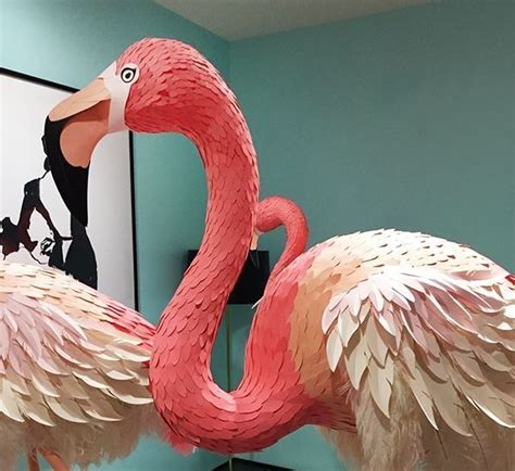 Flamingo Artwork Flamingo Craft Flamingo Decor Flamingo Party Pink