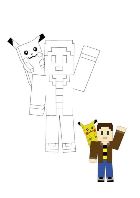 Pin by Marcela Cartagena on Guardado rápido Minecraft coloring pages