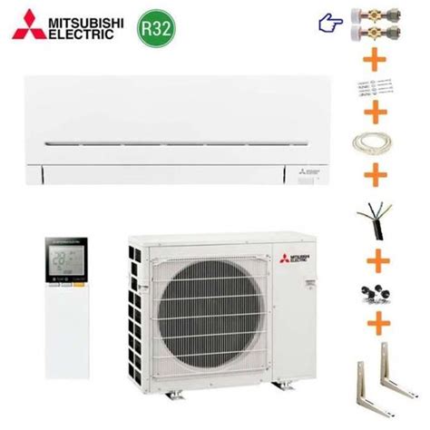 Climatiseur Mitsubishi Electric MSZ AP42 VG Gaz R32 Avec Kit De Montage