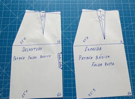 APRENDE A TRAZAR PATRÓN BASE DE FALDAS PASO A PASO