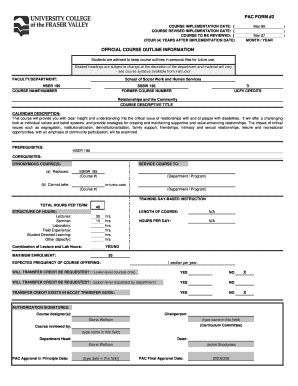 Fillable Online Pac Form Fax Email Print PdfFiller