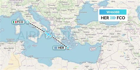 W46088 Flight Status Wizz Air Malta Heraklion To Rome WMT6088