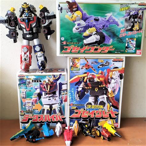 BANDAI DX TENSOU SENTAI GOSEIGER GOSEI GREAT WONDER GROUND DATA POWER