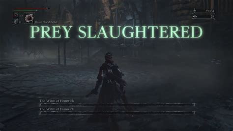 Bloodborne The Witch Of Hemwick YouTube