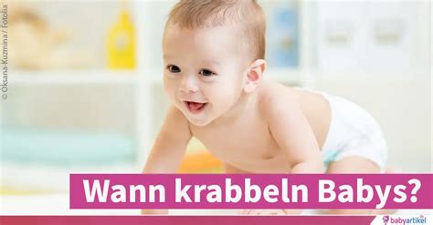 Babys Krabbeln Wann Ist Es Normal Hebamme Fz