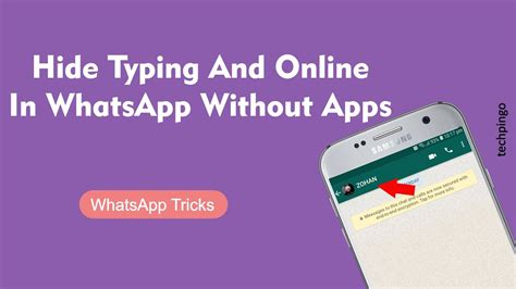 How To Hide Typing And Online In WhatsApp Without Apps YouTube