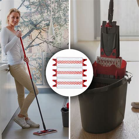 3x Wkłady mopa Mop płaski Wkład Do Mopa Vileda Ultramax Ultramat