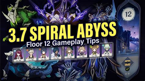 How To BEAT 3 7 SPIRAL ABYSS Floor 12 Guide Tips W 4 Star Teams