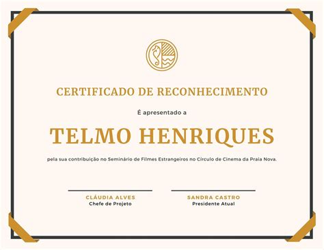 Modelos de certificados de participação personalizados gratuitos e