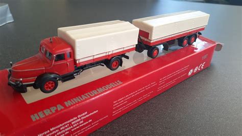 Herpa Krupp Titan Planen Hängerzug Kaufen auf Ricardo