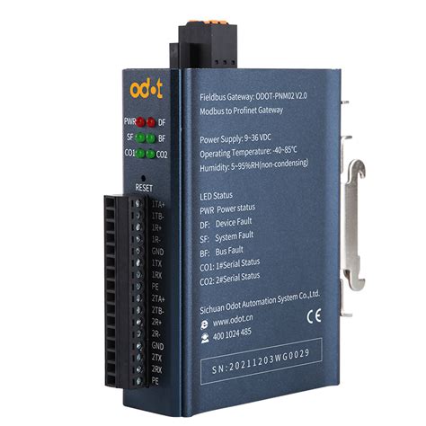 Protocol Converter Modbus Master Slave RTU ASCII To Profinet 2