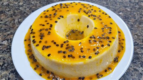 PUDIM DE MARACUJA SEM FORNO MUITO FÁCIL VOCÊ NUNCA COMEU ALGO ASSIM