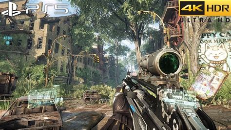 Crysis 3 Remastered Trilogy PS5 4K 60FPS HDR Gameplay YouTube
