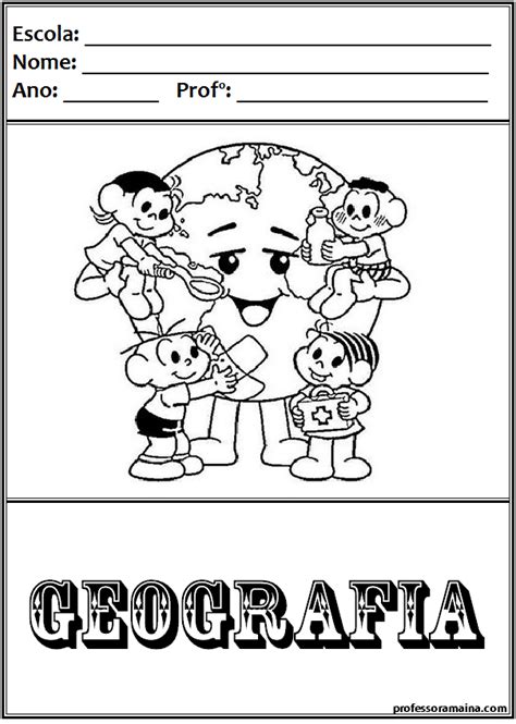 Capa Para Avaliação 1º Bimestre Turma Da Mônica C86