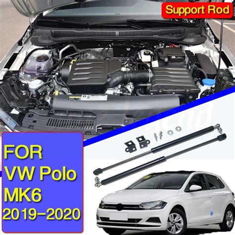 Dla VW Polo 2019 2020 AW MK6 Zamontowa Klapa Maski Spr Yna Gazowa Shock