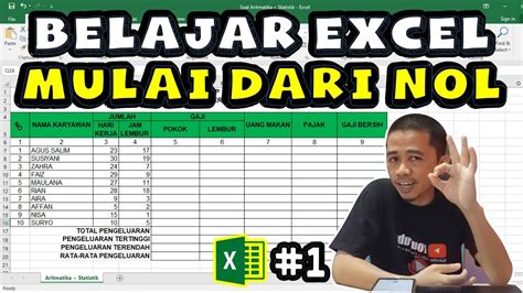 Cara Membuat Tabel Di Excel Untuk Pemula Mulai Dari Nol Sampai Mahir