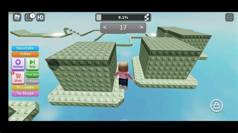 No Jumping Obby Roblox Youtube