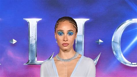 Adwoa Aboah Does Goddess Style In An Icy Blue Naked Dress Vogue France