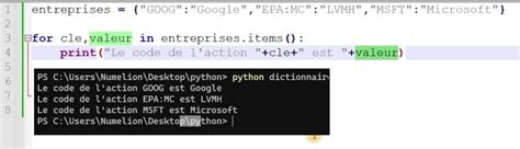 Utiliser Les Dictionnaires En Python Guide Complet