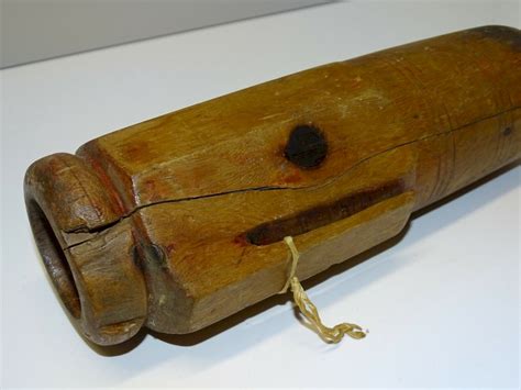 ANCIEN COFFIN BOIS Support PIERRE A AIGUISER FAUX FAUCILLE COLLECTION