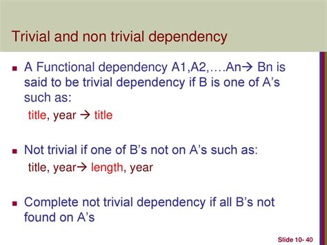functional dependencies and normalization for relational databases ppt download